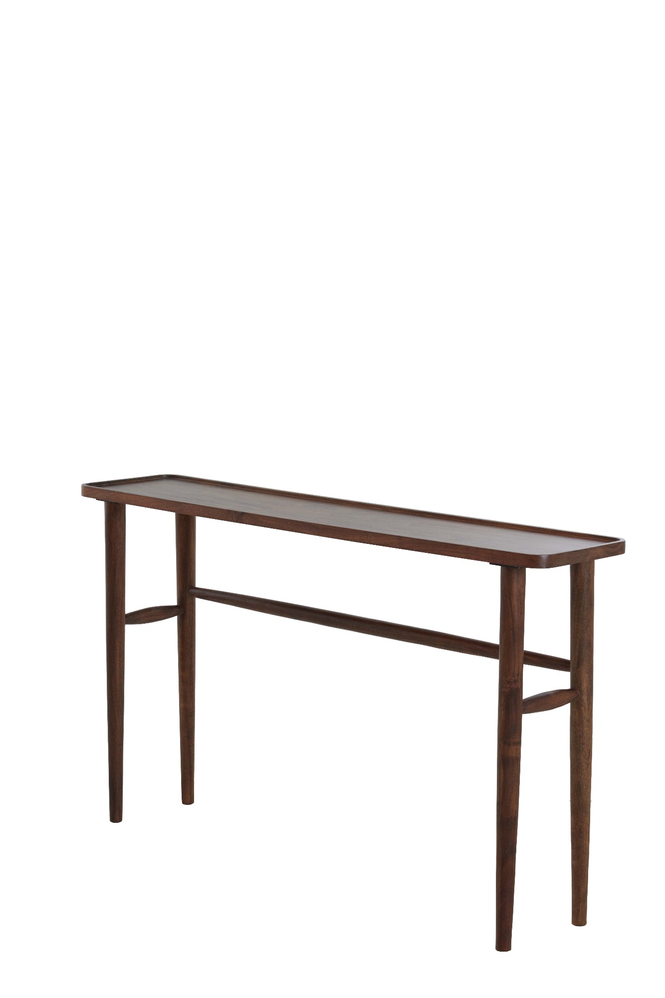 Qiano Large Acacia Wood Console Table in Brown | M. Kelly Interiors – M ...
