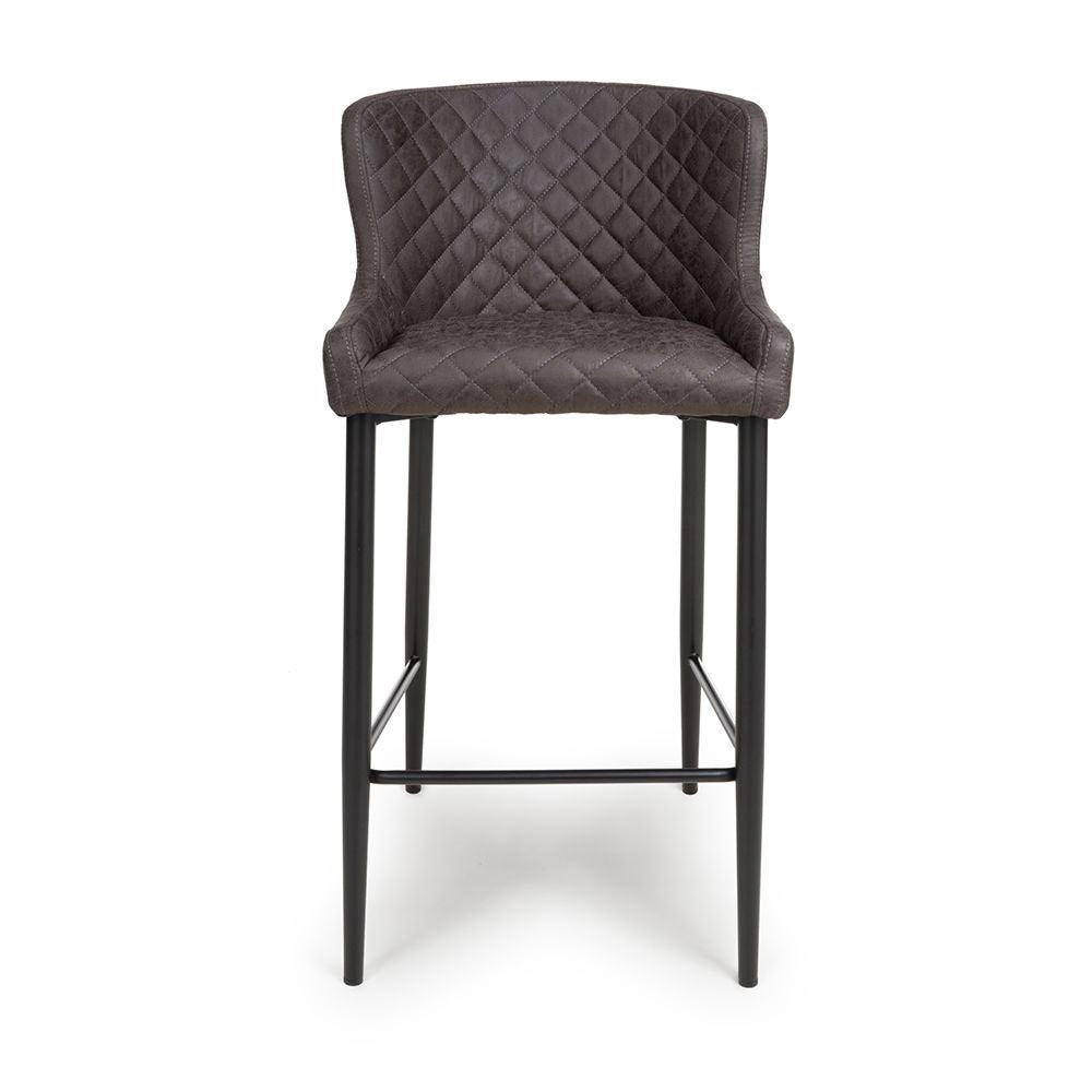 Charlie Counter Stool Pair – Grey & Antique | M. Kelly Interiors – M ...